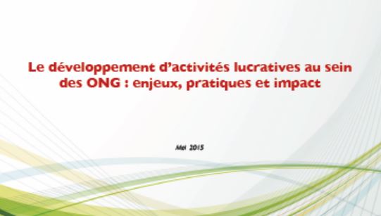 Le développement d’activités lucratives au sein des ONG : enjeux ...